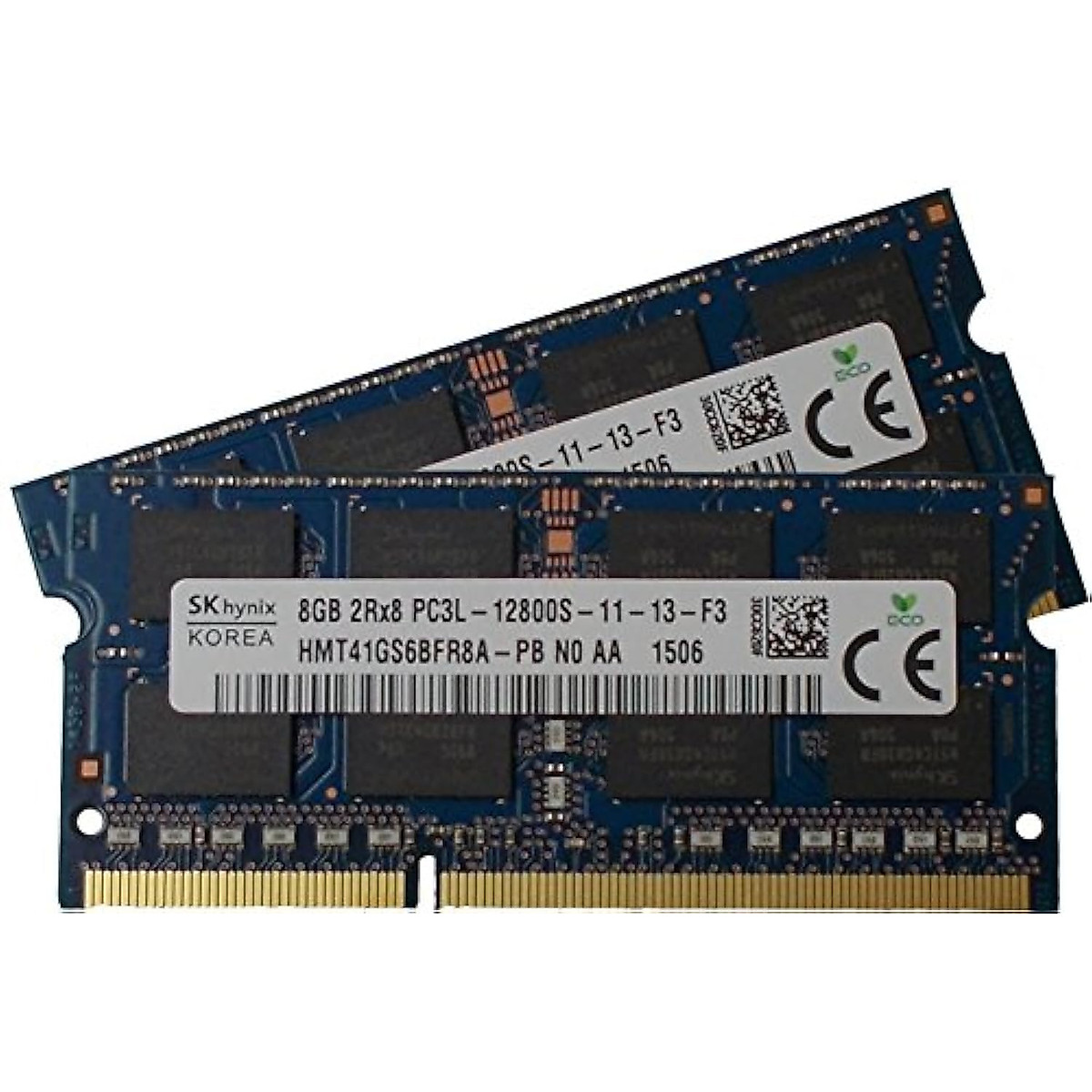 Hynix original 16GB (2 x 8GB), 204-pin SODIMM, DDR3 PC3L-12800, 1600MHz memory module