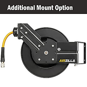 AIRZILLA 50ft Heavy Duty Retractable Air Hose Reel