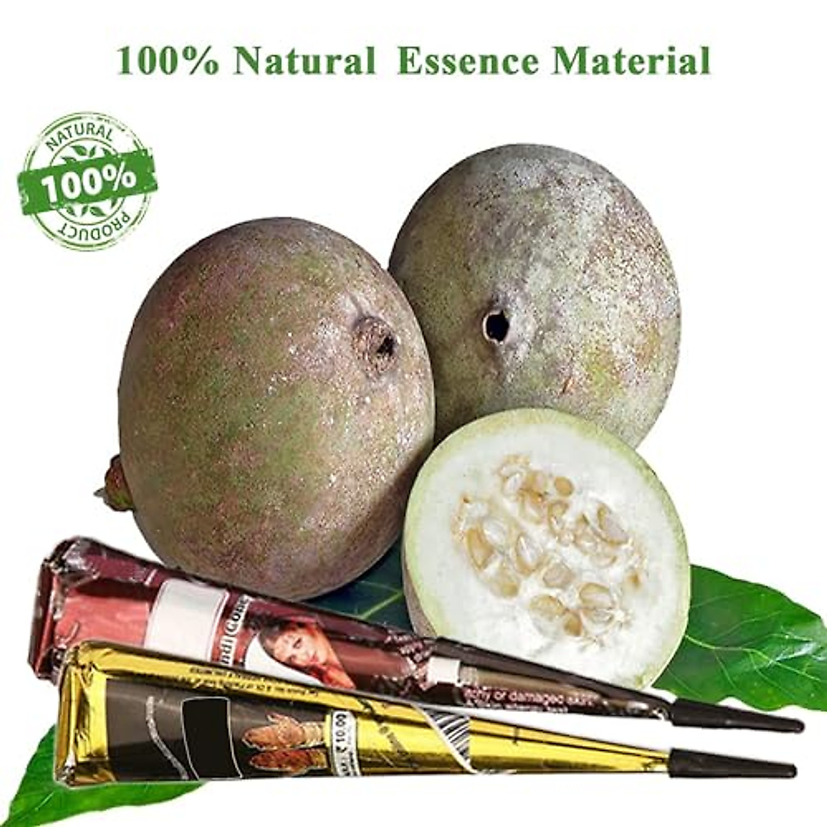 Temporary Tattoos Kit, 6Pcs Semi Permanent Tattoo Paste Cones, India Body DIY Art Painting for Women Men Kids, Summer Trend Freehand Plaste with 3 Colors,20Pcs Adhesive Stencil,1Pc Bottle,4Pcs Nozzles