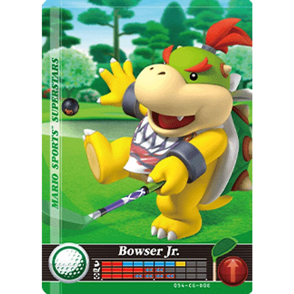 Nintendo Mario Sports Superstars Amiibo Card Golf Bowser Jr. for Nintendo Switch, Wii U, and 3DS