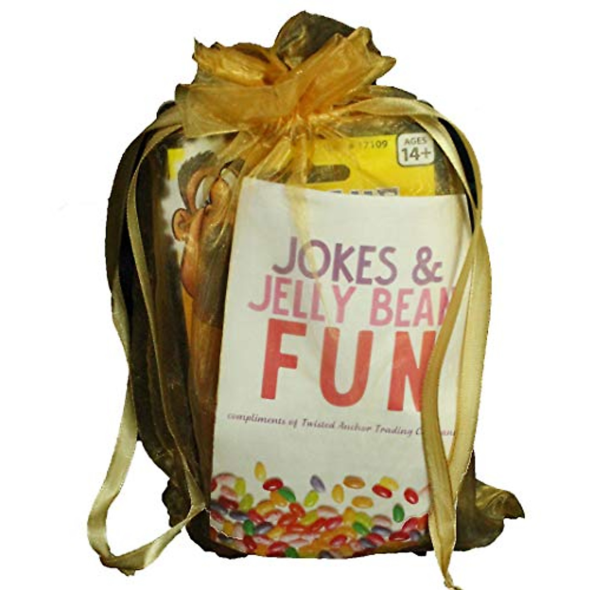 Twisted Anchor Trading Company Practical Joke Gifts 7 Pc Stocking Stuffers for Kids w Joke Jelly Beans, Gag Gifts, Jokes & Free Brochure