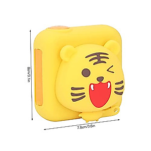 Mothinessto Kid Camera Digital, Kids Camera 32GB Memory Card Yellow Tiger for Christmas for Home for Outdoor