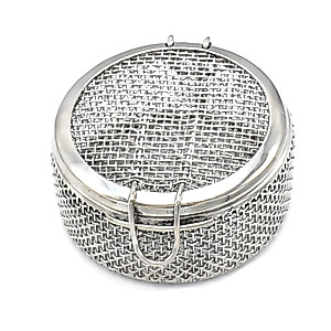 AAProTools Micro Mesh Tray with Lid, Stainless Steel, 85 mm x 35 mm