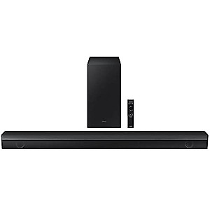 SAMSUNG QN55S90CA 55 Inch OLED 4K Smart TV Bundle HW-B650 3.1ch Soundbar with Dolby 5.1 DTS Virtual:X (2023 Model)
