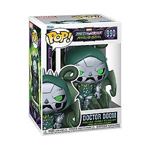 POP Marvel: Monster Hunters - Doctor Doom Funko Vinyl Figure (Bundled with Compatible Box Protector Case), Multicolored, 3.75 inches