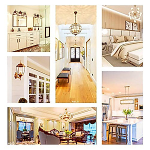 AIELIT Dimmable 2 Watt Globe LED Light Bulbs (25W Equivalent), Warm White 2700K, A15/A50 LED Bulb, E26 Medium Base, Antique Filament Edison Decorative Bulb for Chandelier, Ceiling Fan, 4 Pcs