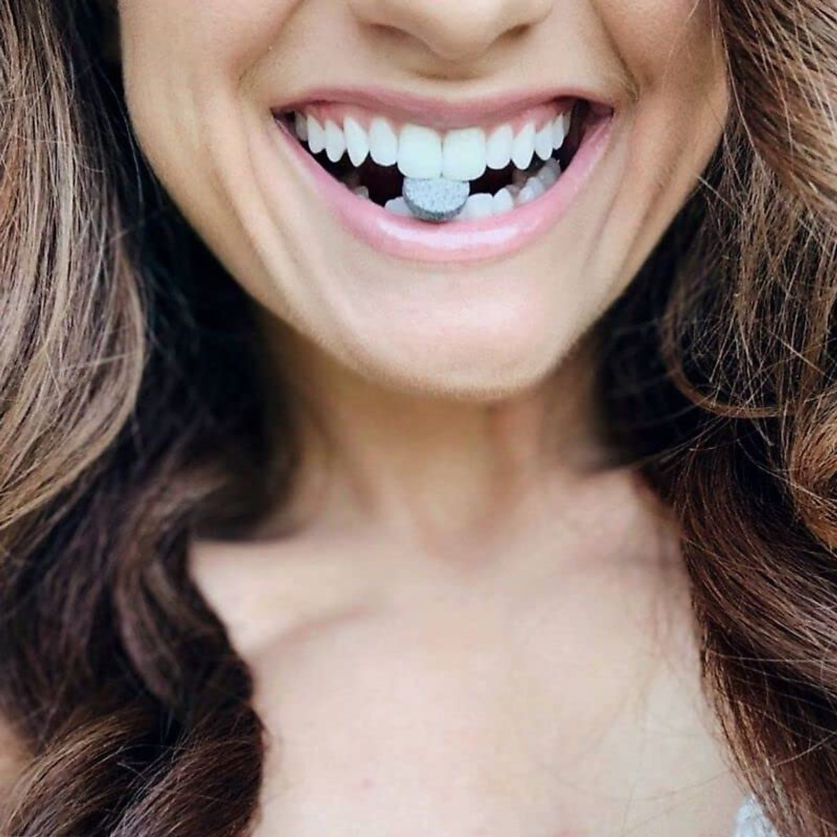 BOONBOO Bamboo Charcoal Toothpaste Tablets | 60ct Teeth Cleaning Tabs | Travel Friendly Mouthwash | Plastic-Free Glass Bottle and Aluminum Cap