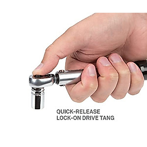 TEKTON 1/4 Inch Drive Dual-Direction Click Torque Wrench (10-150 in.-lb.) | TRQ21101