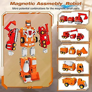 Nicmore Kids Toys for Boys, Construction Toys for 3 4 5 6 Year Old Boys Girls | STEM Building Toy Cars Trucks Toddler Toys Age 2-4 | Christmas Kids Gifts Toys for Boys Age 4-7