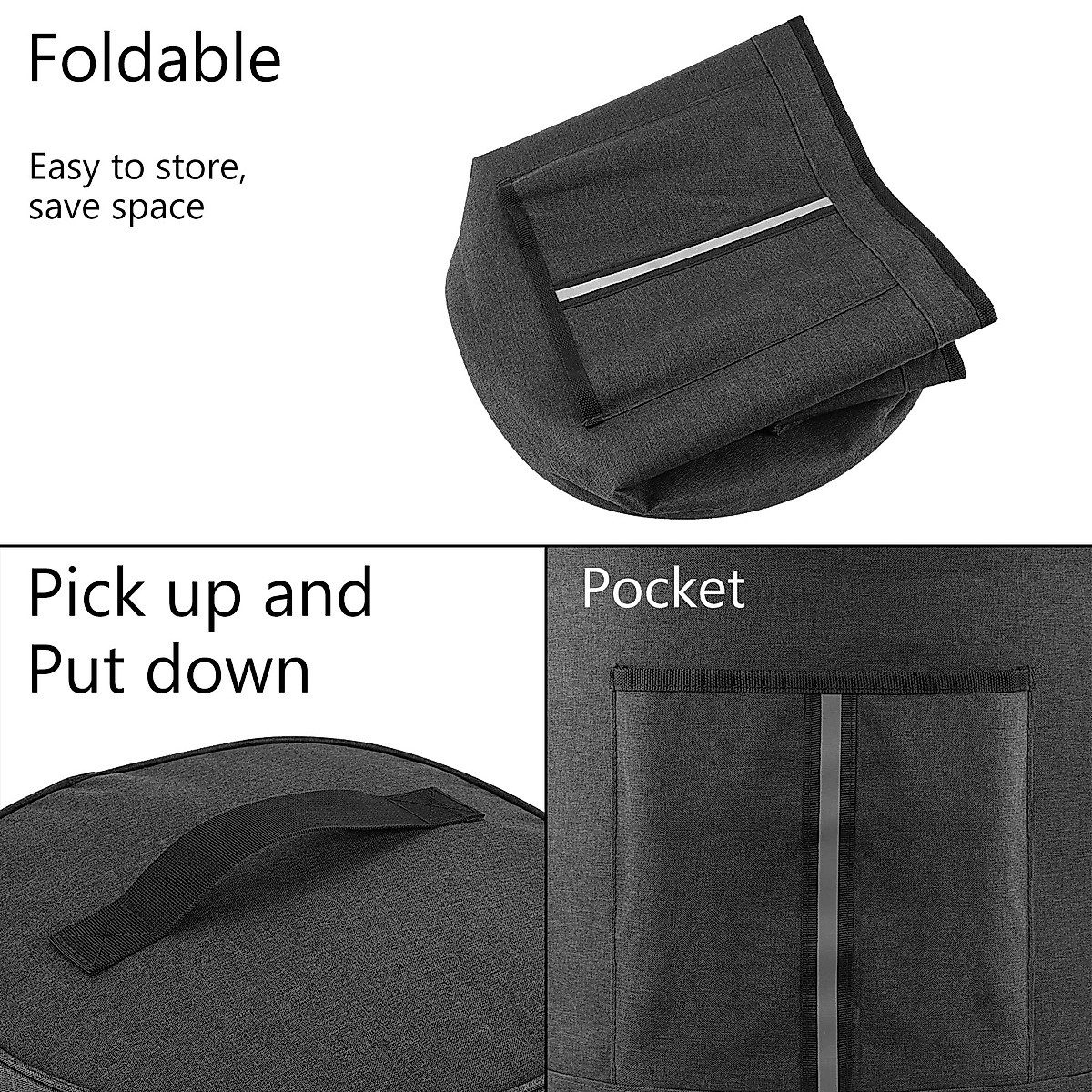 Kingshion Electric Pressure Cooker Cover Compatible with Electric Pressure Cooker,Slow Cooker Dustproof Cover for Most 8-Quart Slow Cookers and 8-Quart Electric Pressure Cookers (Dark Grey)