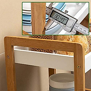 GELTDN 4 Shelf Bookcase, Multifunctional Ladder-Shaped Plant Flower Stand Rack Bookrack Storage Shelves, Perfect Storage, for Home Office Use