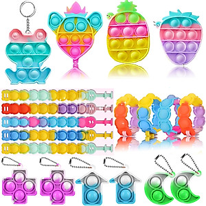 Mctuoba 118 Pack Party Favor for Kids 4-8-12, Treasure Box Toys, School Classroom Prizes, Pinata Stuffers Goodie Bag Fillers, Treasure Chest Carnival Prizes