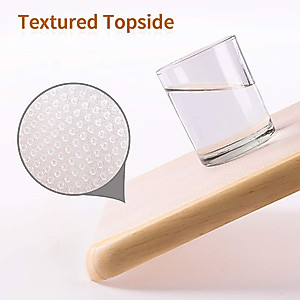 Denformy Shelf Liner,Fridge Liner Mat,Cabinet Liner,Kitchen Fridge Mat Pad for Fruit,Vegetable Drawers,Heavy Duty Extra Thick Anti-Slip Design Non Adhesive,Washable 59 Inch x 14 Inches,Clear