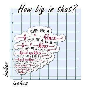 Akira Give Me a Hand Necklace & Tell me I'm a Good Girl Stickers, Smut Book Stickers, Vinyl Decal Bookish Stickers For Laptops Phone Water Bottles Skateboards Helmets, Kindle Stickers, Booktok Funny