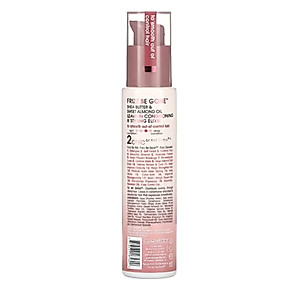 GIOVANNI 2chic Leave-In Conditioning Styling Elixir - Anti-Frizz Natural Hair Smoothing Formula with Shea Butter & Sweet Almond Oil, Macadamia, Detangler, Paraben Free, Color Safe Conditioner - 4 oz