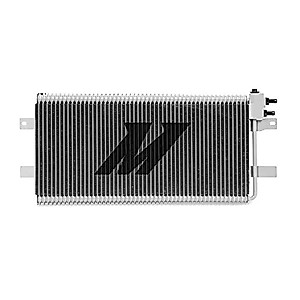 Mishimoto MMTC-RAM-03SL Automatic Transmission Oil Cooler Compatible With Dodge Ram Cummins 2500 / 3500 5.9L / 6.7L 2003-2009