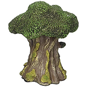 Touch of Nature 55614 Fairy Garden Led Tree House, 6"