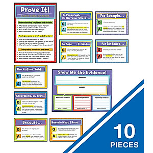 Evidence-Based Reading and Writing Bulletin Board Set