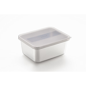 Yoshikawa EAtCO YOUKI Food Container, Silver