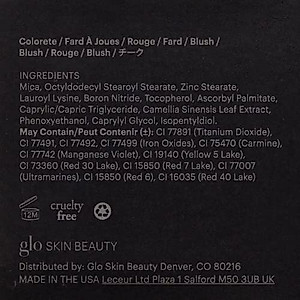 Glo Skin Beauty Blush | High Pigment Blush to Accentuate the Cheekbones and Create A Natural, Healthy Glow, (Soleil)