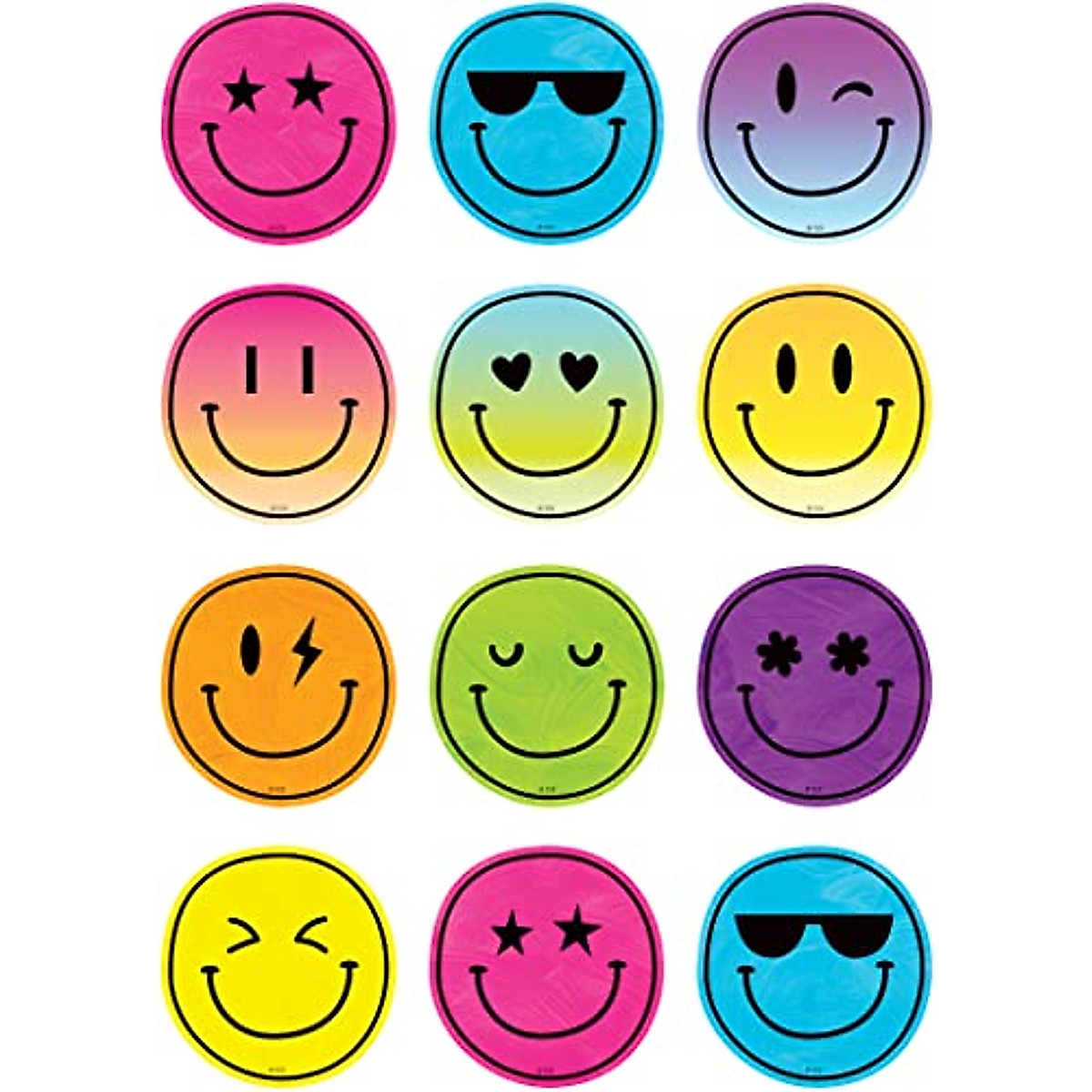 Teacher Created Resources Brights 4Ever Smiley Faces Mini Accents