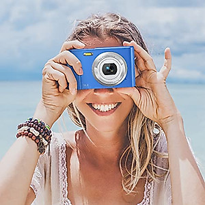 Digital Camera for Kids Boys and Girls - 36MP Children's Camera with 32GB SD Card，Full HD 1080P Rechargeable Electronic Mini Camera for Students, Teens, Kids(Light Blue)