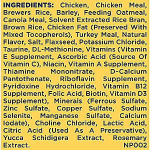 Nature′s Recipe Small Bites Chicken, Barley & Brown Rice Recipe Dry Dog Food, 4 lb. Bag