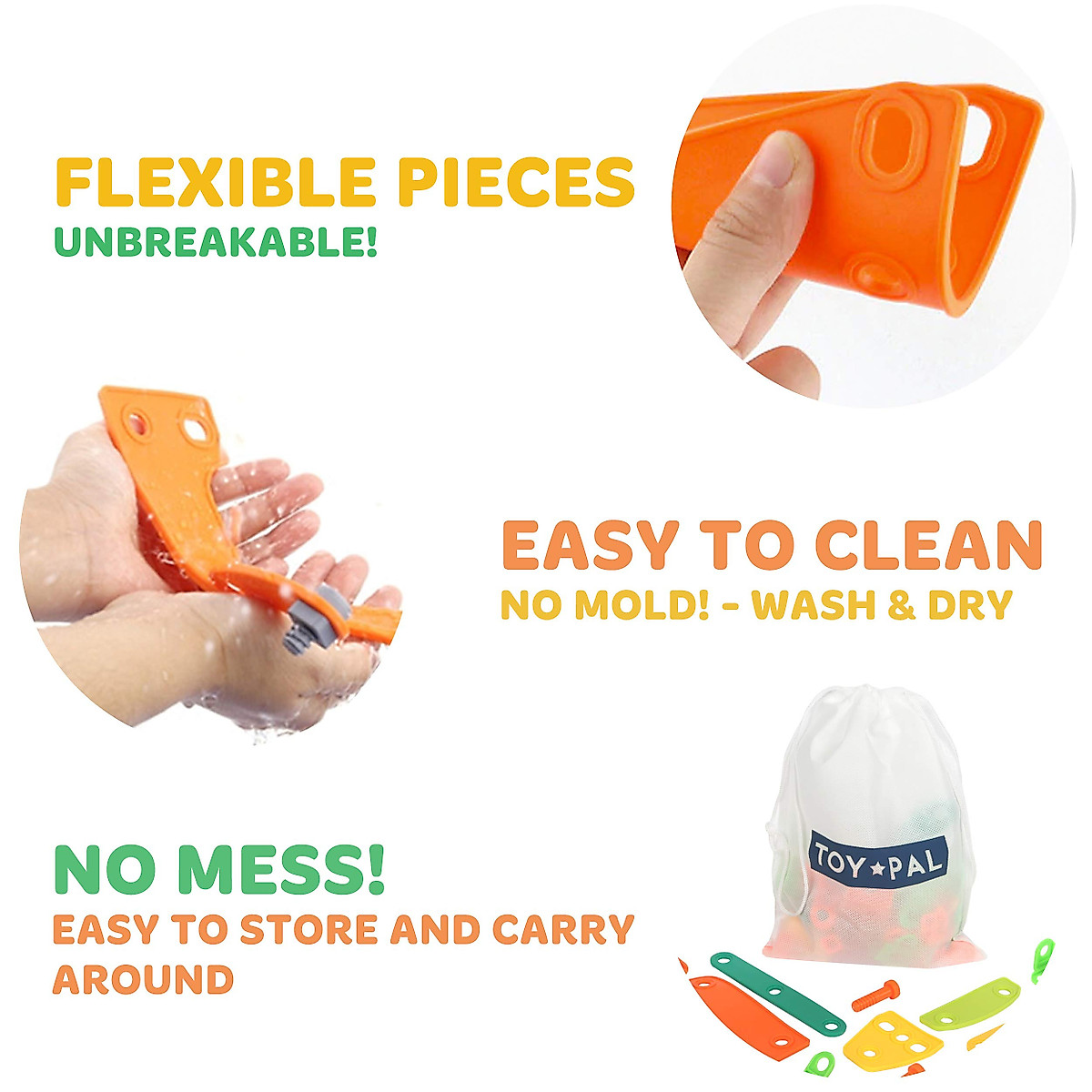 Fine Motor Toys for 4 Years Old & Up, 90-Piece STEM Dinosaur Building Set, Dinosaur Toys for Boys & Girls 4 5 6 7 8 Years Old