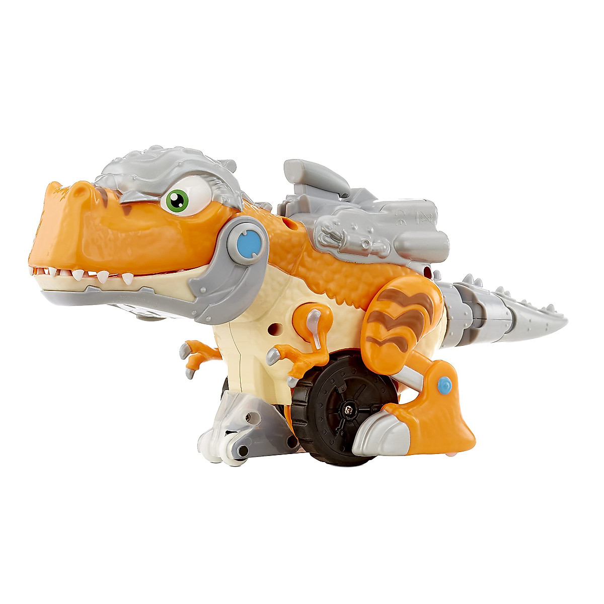 Little Tikes T-Rex Strike RC Remote Control Chompin' Dinosaur Toy Vehicle Car with Full 360 Degree Spins That Roars, Plays Music and SFX- Gifts for Kids, Toys for Boys & Girls Ages 4 5 6+ Years Old