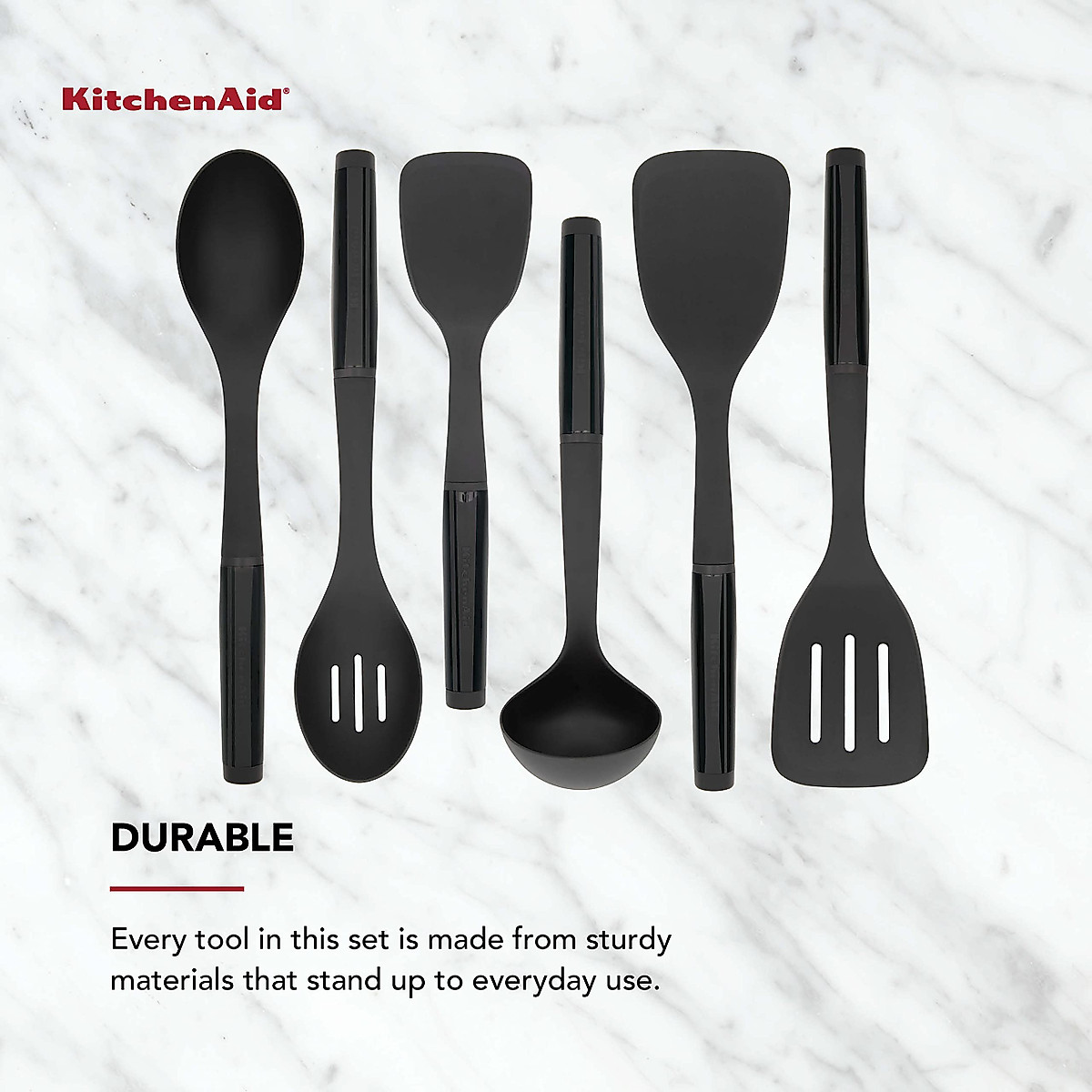 KitchenAid Universal Tool Set, 6 Piece, Black
