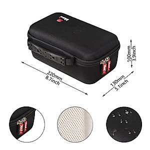 Mchoi Hard Carrying Case Suitable for AidallsWellup Men’s 5-in-1 Electric Head Shaver, Travel Protective Carrying Storage Bag, Case Only