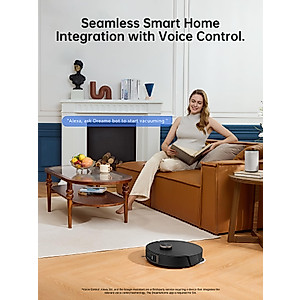 dreame L20 Ultra Robot Vacuum and Mop with Mop-Extend, Auto Mop Removal & Raising, Washing and Drying, 7000Pa Suction, Self-Emptying, Self-Refilling, AI Obstacle Avoidance