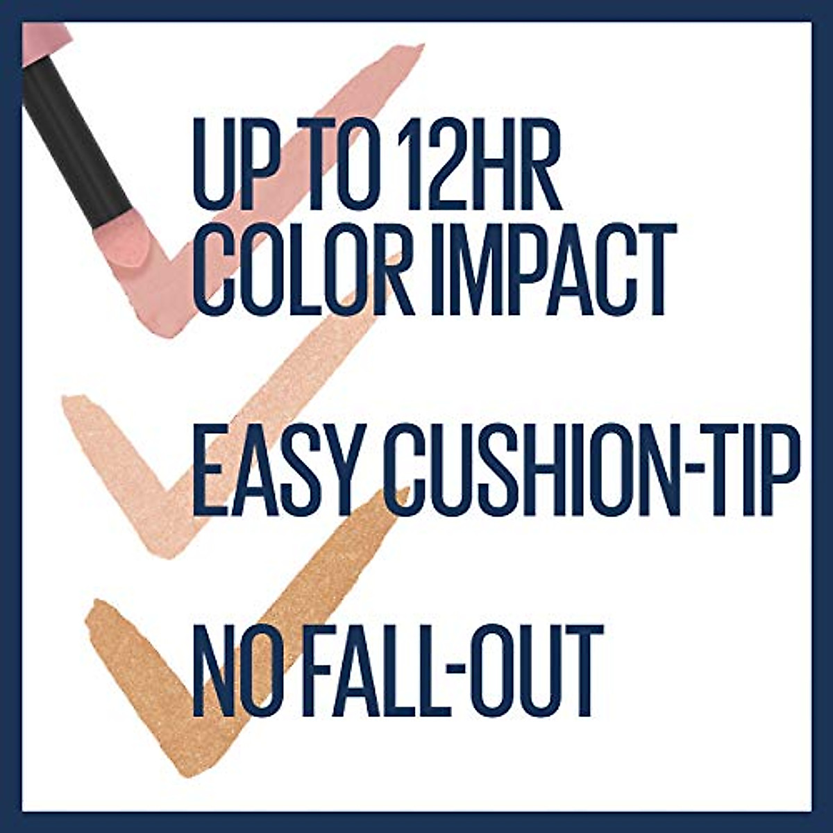 Maybelline New York Color Strike Eye Shadow Pen, Cream To Powder Finish, 65 Ace