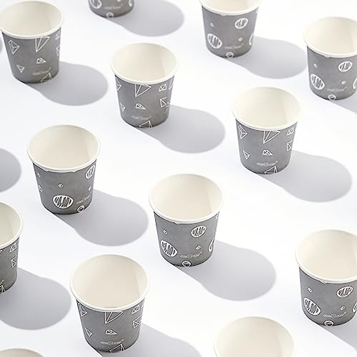 JOLLY PARTY 2 oz Small Paper Cups,360 Pack Bathroom Cups, Mouthwash Cups, Disposable Mini Paper Cups for Bathroom, Paper Sampling Cup