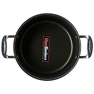 Cuisinart Chef's Classic Nonstick Hard-Anodized 8-Quart Stockpot with Lid,Black