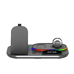 SUPERLIT 3-in-1 Fast Wireless Charger for Phone, Watch and Earbuds