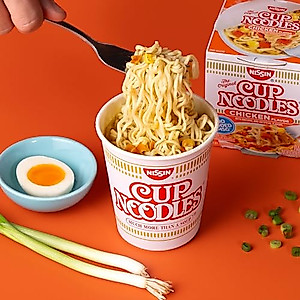 Nissin, Cup Noodles Soup, Chicken Flavor, 2.25 oz (case of 12)