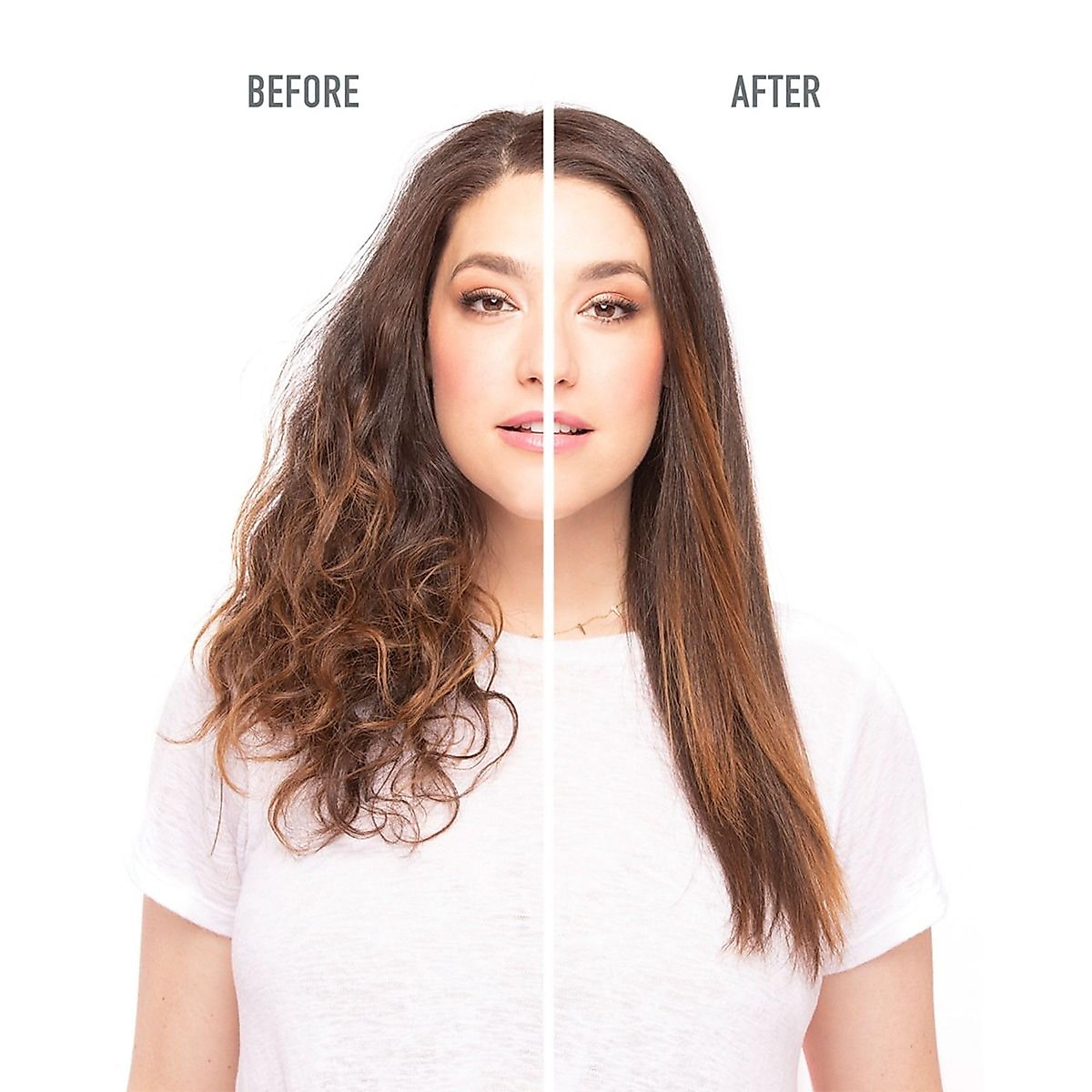 Drybar The Brush Crush Heated Straightening Brush | One Step Hair Straightener Brush, Smooth and Style for Frizz-free Hair, Works With All Hair Types