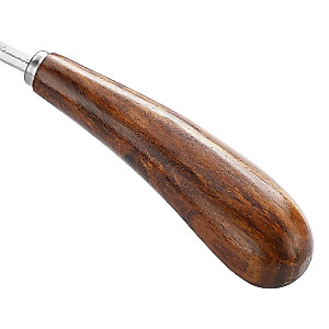 SAINT GERMAIN Premium Hand Crafted Bread Lame for Dough Scoring Knife, Lame Bread Tool for Sourdough Bread Slashing with Blades Included with Replacement with Authentic Leather (Style 1)