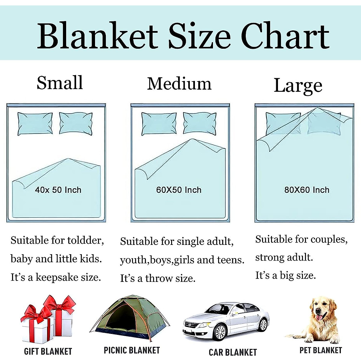 Sea Otters Blanket Super Soft Warm Flannel Otters Throw Blankets Bedding Gifts for Kids Girls Boys Adults 50"x40"