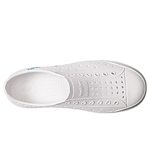 Native Shoes Kids Jefferson Print Sneakers for Little Kids - Free Friendly Step, Eva Upper, and Let Feet Breathe Shell White/Shell White/Positive Mickey 11 Little Kid M