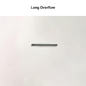 Weibath Freestanding 71 Inch Oval Bathtub Stone Resin Soaking Bathtub with Center Drain (Matte White)