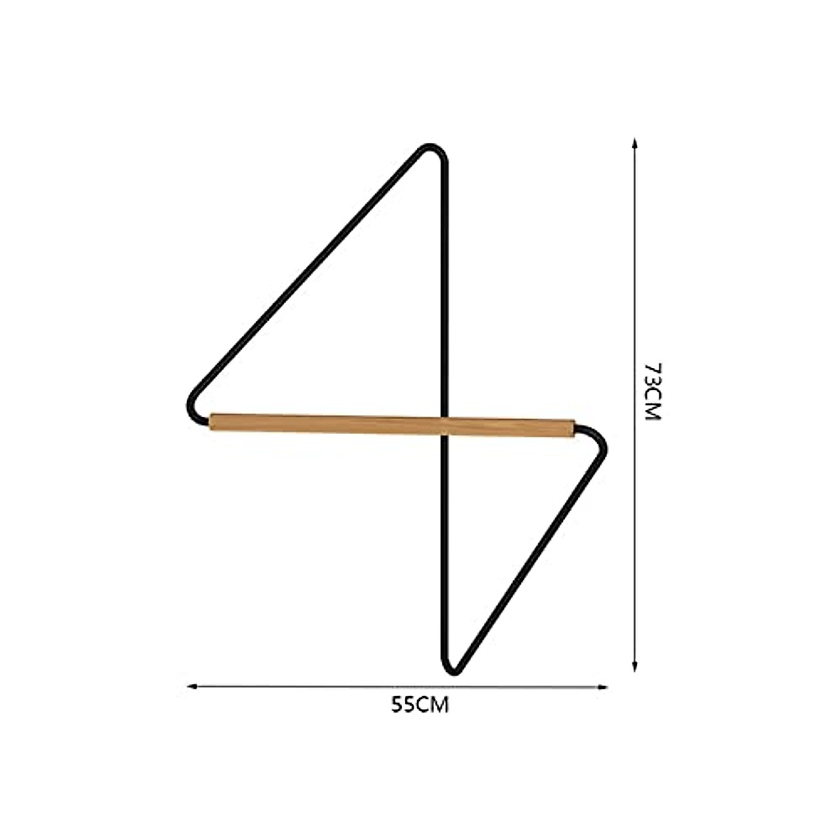 LOLAA Clothes Stand Rack Clothing Hangers Nordic Coat Rack Clothes Rail Wardrobe Corner Shelf Space Saving Furnitur