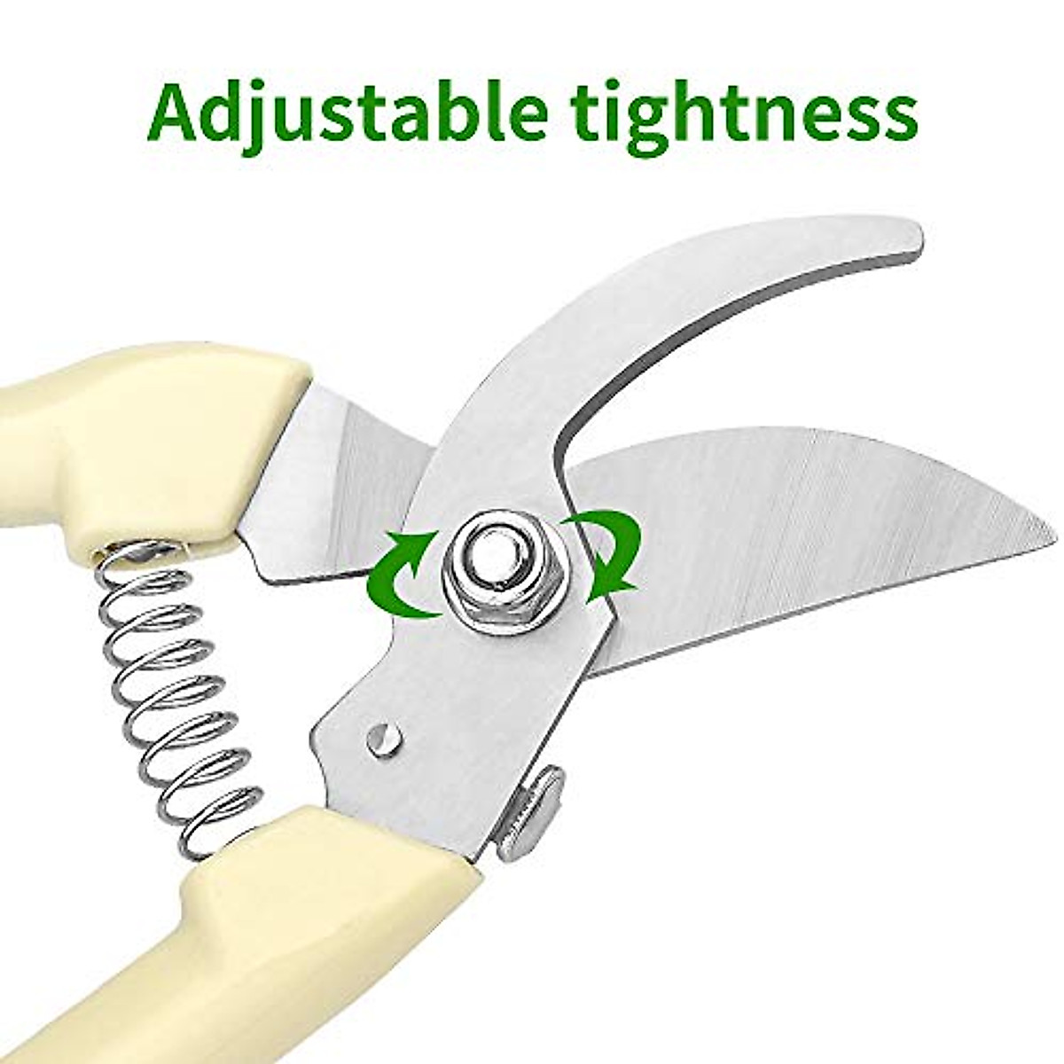 Professional Garden Scissors, Stainless Steel Bypass Pruning Shears, Garden Shears, Gardening Tools (1Pack )