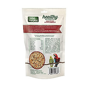 Wild Harvest Healthy Benefits Molting Supplement, 7.5 Oz, for All Birds