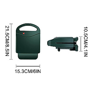 Qiopertar Sandwich Machine, Breakfast Machine, Household Internet Light Food Sandwich Machine, Heated, Bread Frying And Baking Machine