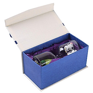 Falytemow 30 Minutes Hourglass Green Farm Sand Timer Cute Cow Desktop Decoration for Kitchen School Teaching