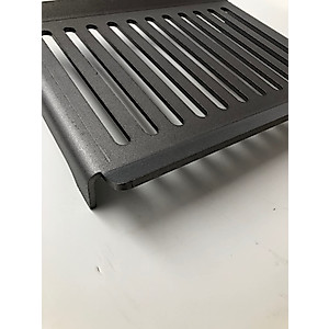 Tuscan Style Grill for small wood ovens -Pure Sandblasted Carbon Steel- Designed by NU2U Products, Made in North America