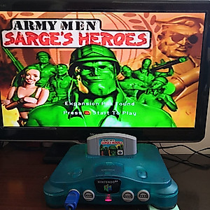 Army Men Sarge's Heroes Game Card For Nintendo 64 N64 US Version