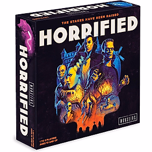 Ravensburger Horrified: Universal Monsters Strategy Board Game | Age 10 & Up | Co-Operative Gameplay | Unique Monster Challenges | Perfect for Family Game Night